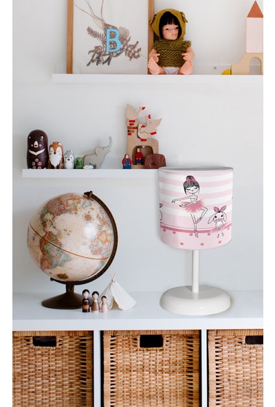 Bebişim Halı Balerin Bİ201 Çocuk Odası Abajur