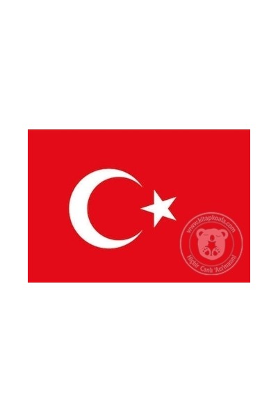 Melisa Poster Türk Bayrağı Ahşap Poster