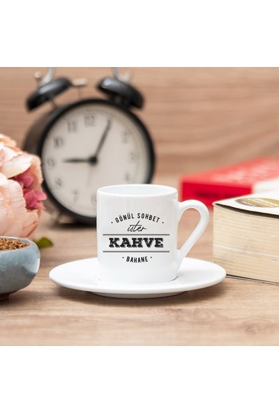 Grafilli Design Kişiye Özel Kahve Bahane Baskılı Isim Yazılabilir Kahve Fincanı Grafilli Design Kişiye Özel Kahve Bahane Baskılı Isim Yazılabilir Kahve Fincanı