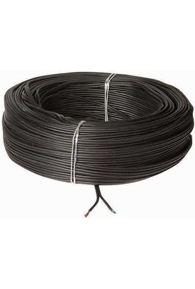 Türkiye 2'li Bitişik Ince Kablo - 0,22MM Kablo - 1 Metre Türkiye 2'li Bitişik Ince Kablo - 0,22MM Kablo - 1 Metre