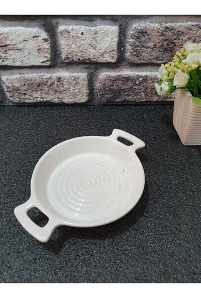 Dream's Home Seramik Kulplu Sahan 20 cm