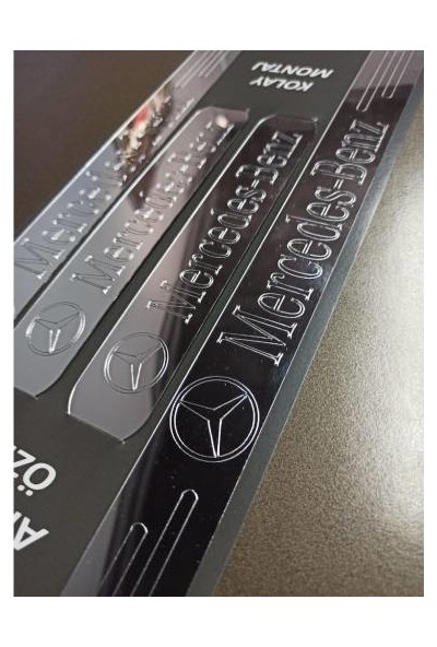 Aksefuar Mercedes 124 Uyumlu Kapı Eşiği 4'lü Set Ön Arka