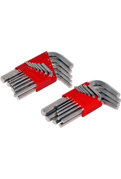 Izeltaş 12 Parça Altı Köşe Allen Anahtar Takımı