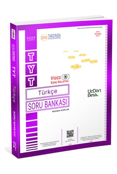 Üçdörtbeş TYT Türkçe Soru Bankası