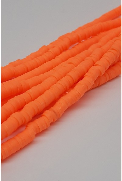 Hayalperest Boncuk Açık Neon Turuncu Fimo Hamur Boncuk 6mm Hayalperest Boncuk Açık Neon Turuncu Fimo Hamur Boncuk 6mm