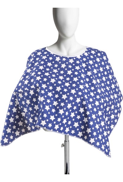 Miniço Yıldız Desenli Cepli Emzirme Önlüğü Miniço Yıldız Desenli Cepli Emzirme Önlüğü