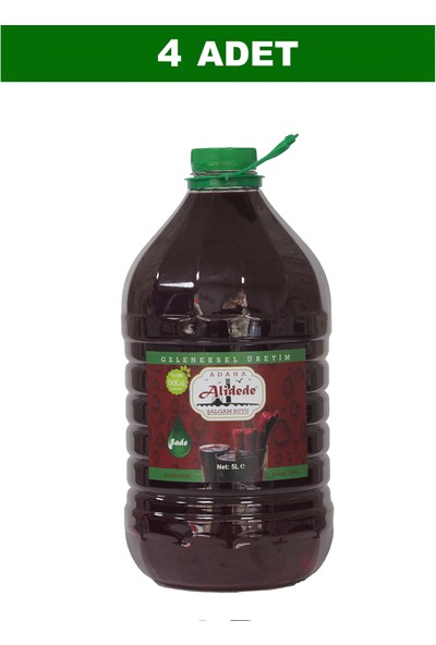 Alidede Şalgam 5 Lt x 4