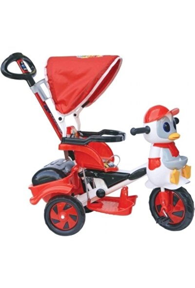 Dilaver Penguen Tenteli Itmeli Bisiklet Kırmızı