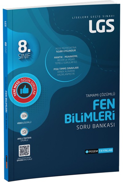 Pegem Akademi Yayıncılık Lgs Fen Bilimleri Tamamı Çözümlü Soru Bankası Pegem Akademi Yayıncılık Lgs Fen Bilimleri Tamamı Çözümlü Soru Bankası