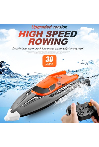 Uzaktan Kumandalı 30 Km / Saat Oyuncak Tekne (Yurt Dışından)