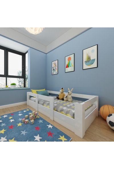 Montessori Karyola Beyaz Y15-1