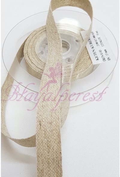 Hayalperest Boncuk Keten Kurdele 1,5cm