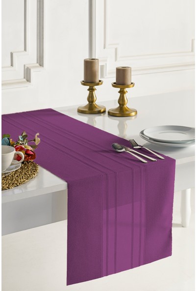 Özenev Fuşya 40 x 140 cm Runner & Masa Örtüsü Özenev Fuşya 40 x 140 cm Runner & Masa Örtüsü