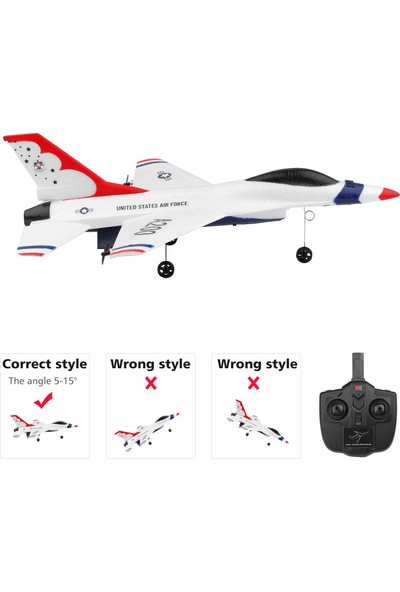 Wltoys Xk A200 F-16B Rc Uçak 2.4ghz 2ch Rc Uçak Uçuş Wltoys Xk A200 F-16B Rc Uçak 2.4ghz 2ch Rc Uçak Uçuş
