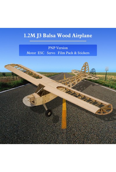 Gahome Dans Kanatları Hobi S0804B Balsa Ahşap Rc Uçak 1.2m Pnp-2 (Yurt Dışından)