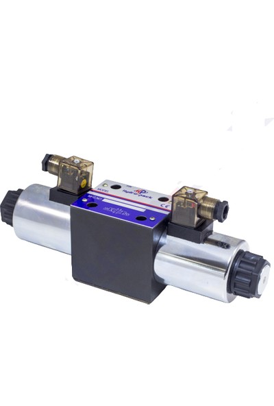 Hydro-Pack RH10041 - NG10 Çift Bobinli Motor Merkez 24 V Dc 4/3 Solenoid Valf Hydro-Pack RH10041 - NG10 Çift Bobinli Motor Merkez 24 V Dc 4/3 Solenoid Valf