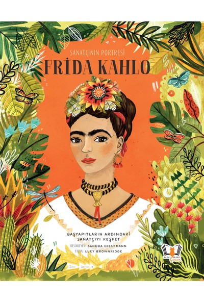 Hayalperest Kitap Sanatçının Portresi Frida Kahlo