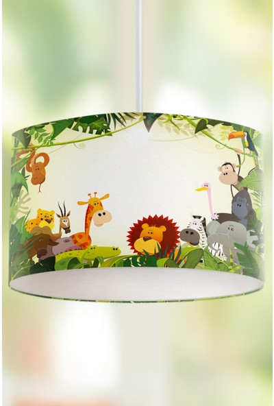 Tropik Home Safari Animals Çocuk Sarkıt Avize Tropik Home Safari Animals Çocuk Sarkıt Avize