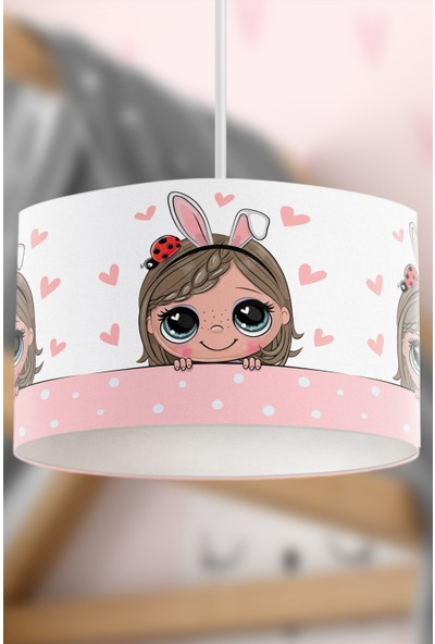 Tropik Home Kalpli Kız Çocuk Sarkıt Avize Tropik Home Kalpli Kız Çocuk Sarkıt Avize