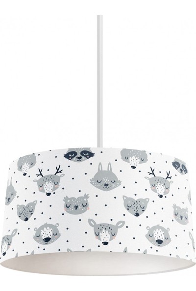 Tropik Home Neşeli Hayvanlar Çocuk Sarkıt Avize