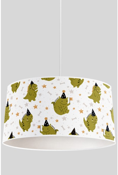 Tropik Home Şapkalı Dinozor Çocuk Sarkıt Avize