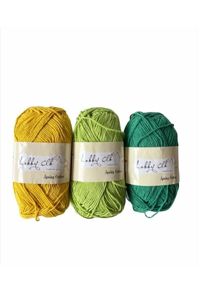 Hobby Clb 3lü Punch (Panç) ve Amigurumi Ipi Seti