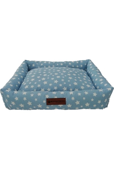Mypettoys Stars Kedi Köpek Yatağı 40 x 50 x 14 cm Mavi Mypettoys Stars Kedi Köpek Yatağı 40 x 50 x 14 cm Mavi