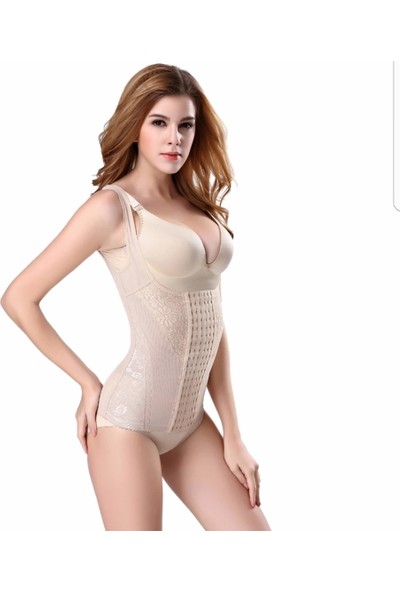 Afilli Shop Afillishop Çelik Balenli Askılı Tül Korse