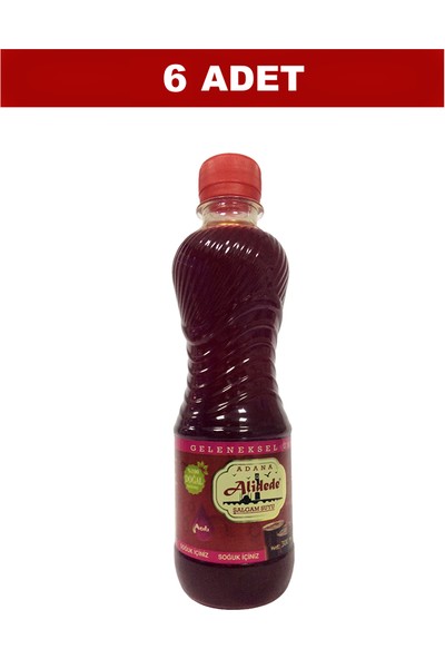 Alidede Şalgam Acılı 300 ml x 6 Alidede Şalgam Acılı 300 ml x 6