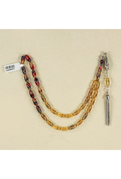 Tesbih Kardeşliği Şenalp Model Çift Renk Sıkma Kehribar Tesbih Tesbih Kardeşliği Şenalp Model Çift Renk Sıkma Kehribar Tesbih