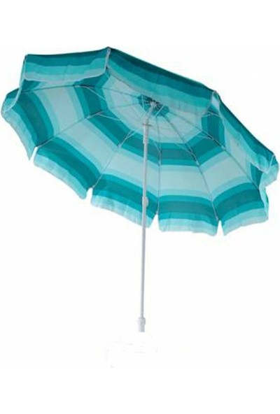 Mobee Dekoratif 2 .10 Metre Gölgelik Balkon Plaj Bahçe Teras Piknik Şık Şemsiye Turkuaz Mobee Dekoratif 2 .10 Metre Gölgelik Balkon Plaj Bahçe Teras Piknik Şık Şemsiye Turkuaz