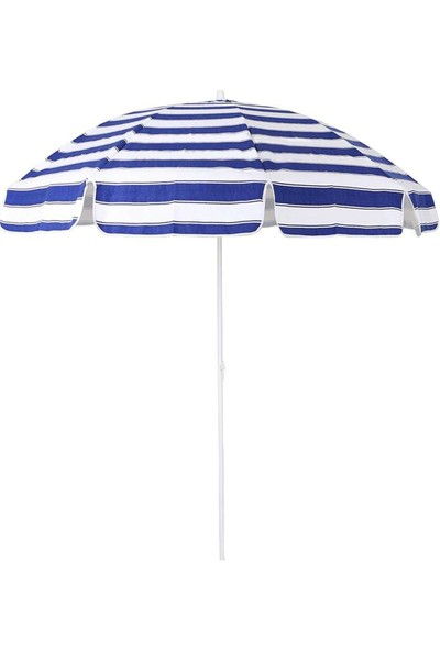 Mobee Dekoratif 2 .10 Metre Gölgelik Balkon Bahçe Teras Piknik Şık Şemsiye Mavi Mobee Dekoratif 2 .10 Metre Gölgelik Balkon Bahçe Teras Piknik Şık Şemsiye Mavi