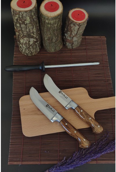 Sürlaz 2'li Kurban Yüzme Bıçağı Masat