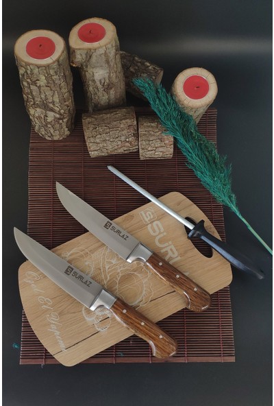 Sürlaz 2'li Kurban Bıçak Seti