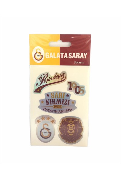 Tanex Galatasaray Stıckers 2'li 10 Çıkartma TFS-14111 Tanex Galatasaray Stıckers 2'li 10 Çıkartma TFS-14111