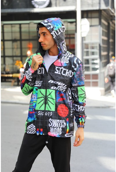 Rocqerx R-2006 Örümcek Desenli Rüzgarlık