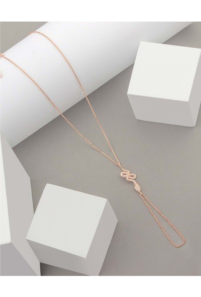 By More Snake Design 925 Ayar Gümüş Şahmeran