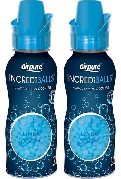 Airpure Çamaşır Parfümü Mavi Zambak Çiçeği Özü 128 gr x 2'li Avantaj