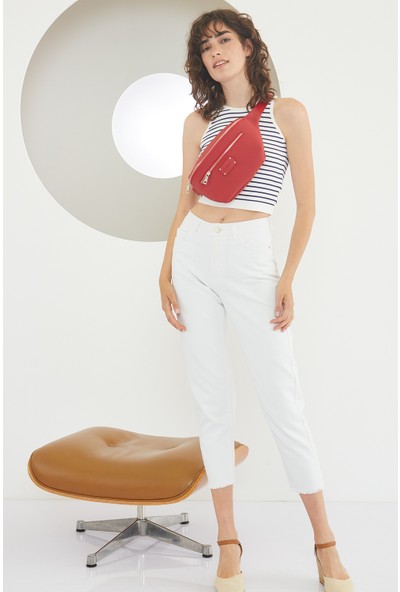 Fossil 05FS21Y216 Kırmızı Bel Cantası