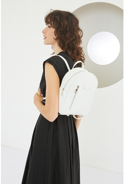 Fossil 05FS21Y211 Beyaz Sırt Cantası