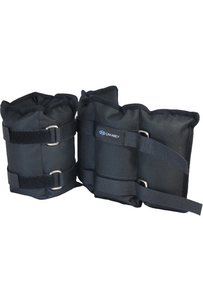 Çakabey Bilek Ağırlığı 2 kg x 2 Adet (Çift) Siyah