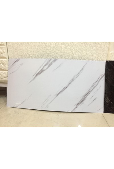 Renkli Duvarlar Yapışkanlı Beyaz Mermer Desen 1 Adet 30X60 cm Zemin Duvar Döşeme Renkli Duvarlar Yapışkanlı Beyaz Mermer Desen 1 Adet 30X60 cm Zemin Duvar Döşeme
