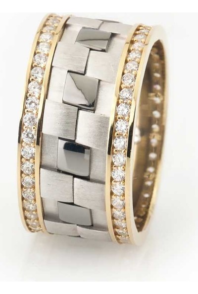 Tesbihane Damalı Tasarım Zirkon Taş Işlemeli 925 Ayar Gümüş Bayan Alyans Tesbihane Damalı Tasarım Zirkon Taş Işlemeli 925 Ayar Gümüş Bayan Alyans