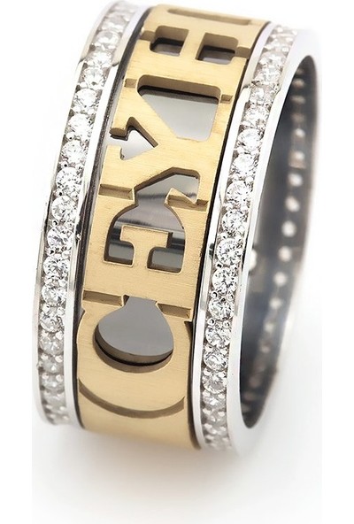 Tesbihane Isim Yazılı Zirkon Taşlı 925 Ayar Gümüş Bayan Alyans Tesbihane Isim Yazılı Zirkon Taşlı 925 Ayar Gümüş Bayan Alyans