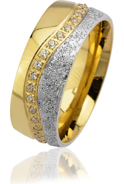 Tesbihane Modern Tasarım Zirkon Taşlı 925 Ayar Gümüş Bayan Alyans Tesbihane Modern Tasarım Zirkon Taşlı 925 Ayar Gümüş Bayan Alyans