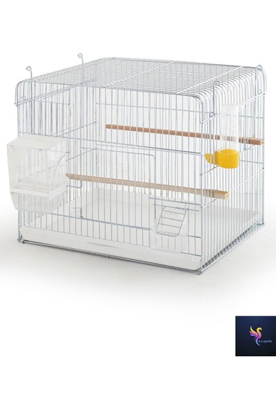 Arspolo Üretim Kafesi Gümüş Çinko Kaplama Parlak Vernikli 45 x 35 x 40 cm Arspolo Üretim Kafesi Gümüş Çinko Kaplama Parlak Vernikli 45 x 35 x 40 cm