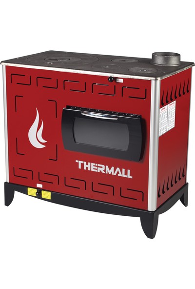 Thermall T-20 Ks Kuzine Kovalı Fanlı Kalorifer Sobası 20.000 Kcal/h - 23,2 Kw