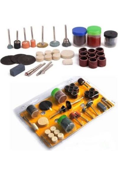 Rekotools REKOTOOLS-105 Parça Taşlama Zımpara Dremel Gravür Oyma Delme Hobi Seti Rekotools REKOTOOLS-105 Parça Taşlama Zımpara Dremel Gravür Oyma Delme Hobi Seti