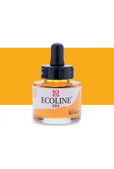 Talens Ecolıne Suluboya 30 ml Deep Yellow 202 Talens Ecolıne Suluboya 30 ml Deep Yellow 202