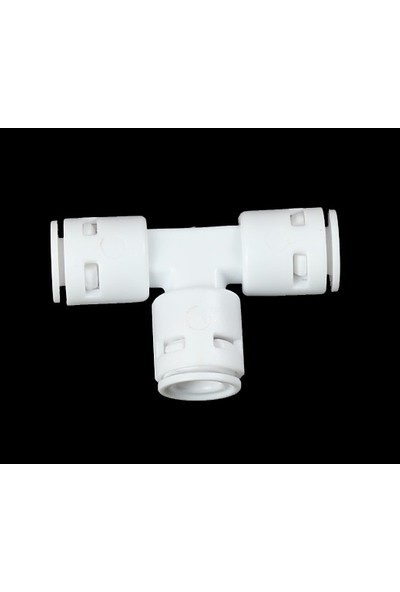 Watergold Su Arıtma Cihazı T Bağlantı Nipeli 6 mm Hortum Quick Geçmeli Watergold Su Arıtma Cihazı T Bağlantı Nipeli 6 mm Hortum Quick Geçmeli